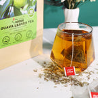 herbal detox tea with guava leaves