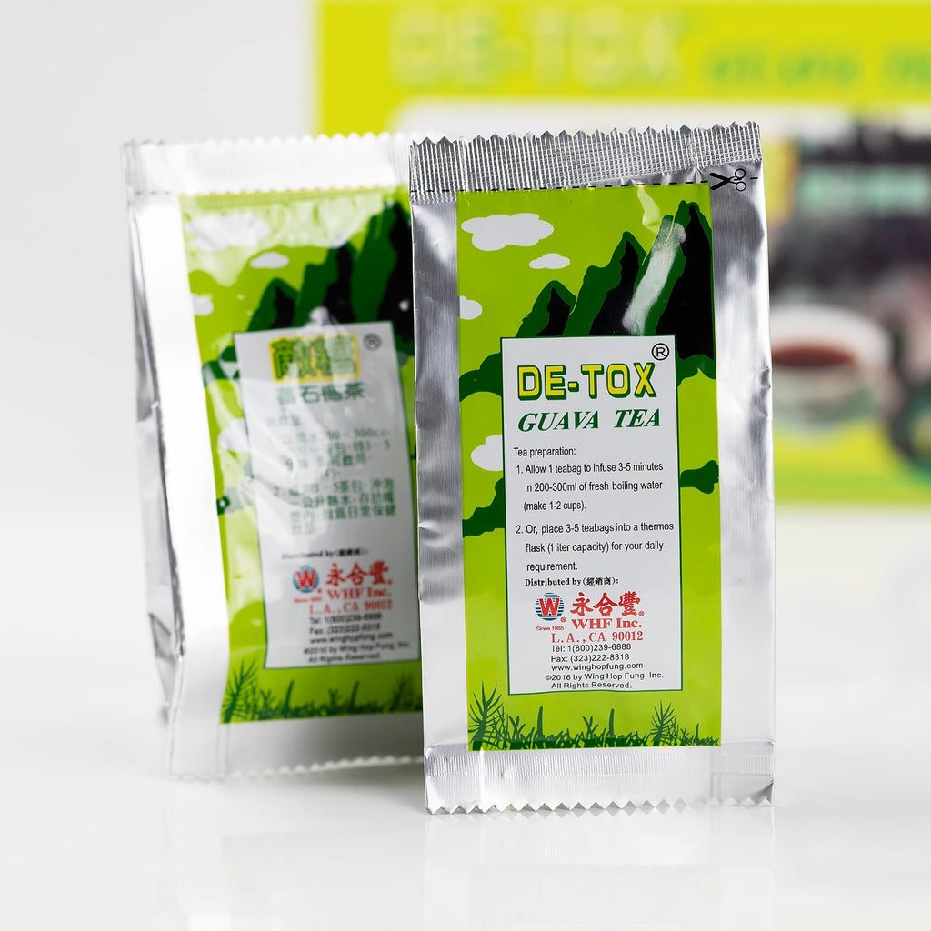 herbal detox tea with guava
