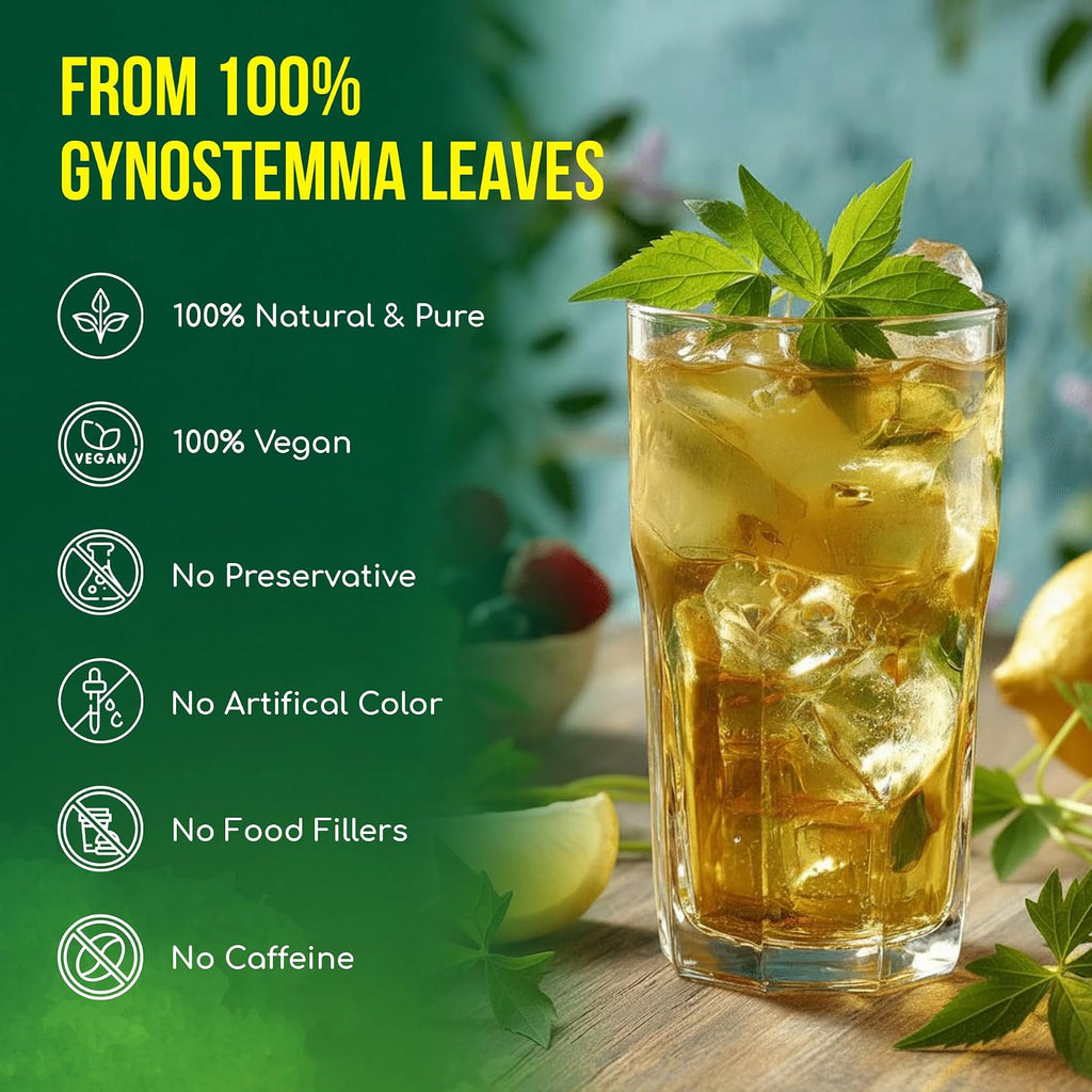 herbal detox tea with Gynostemma