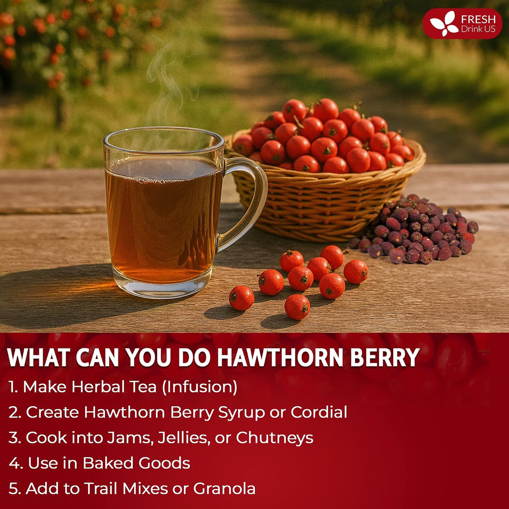 herbal detox tea with hawthorn
