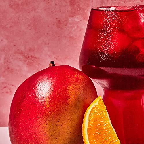 Herbal detox tea with hibiscus
