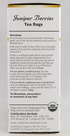 herbal detox tea with juniper