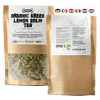 herbal detox tea with lemon balm