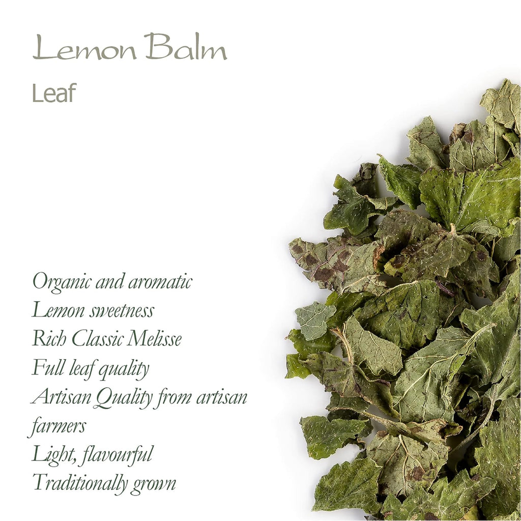 herbal detox tea with lemon balm