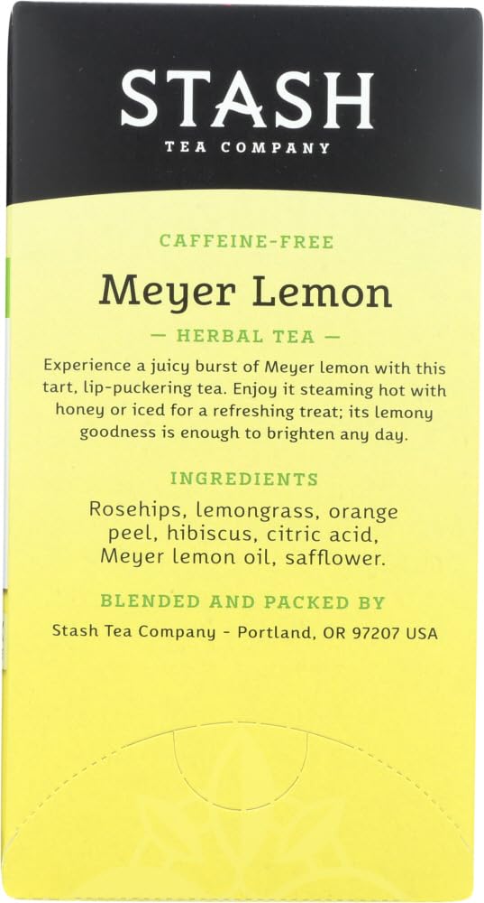 herbal detox tea with lemon