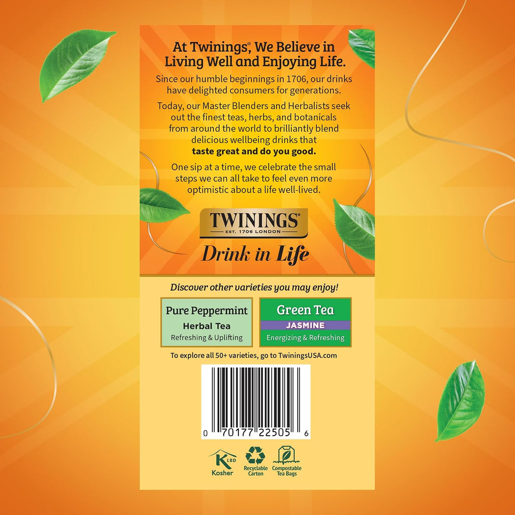 herbal detox tea with lemon