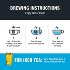 herbal detox tea with lemon