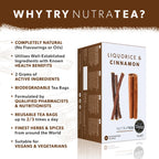 herbal detox tea with liquorice flavour