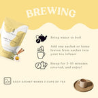 herbal detox tea with loose leaf bags