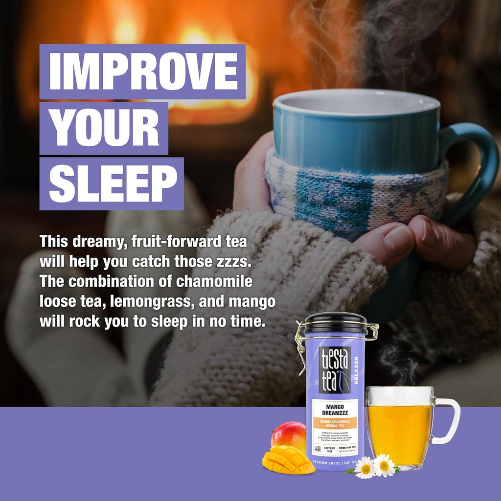 herbal detox tea with mango