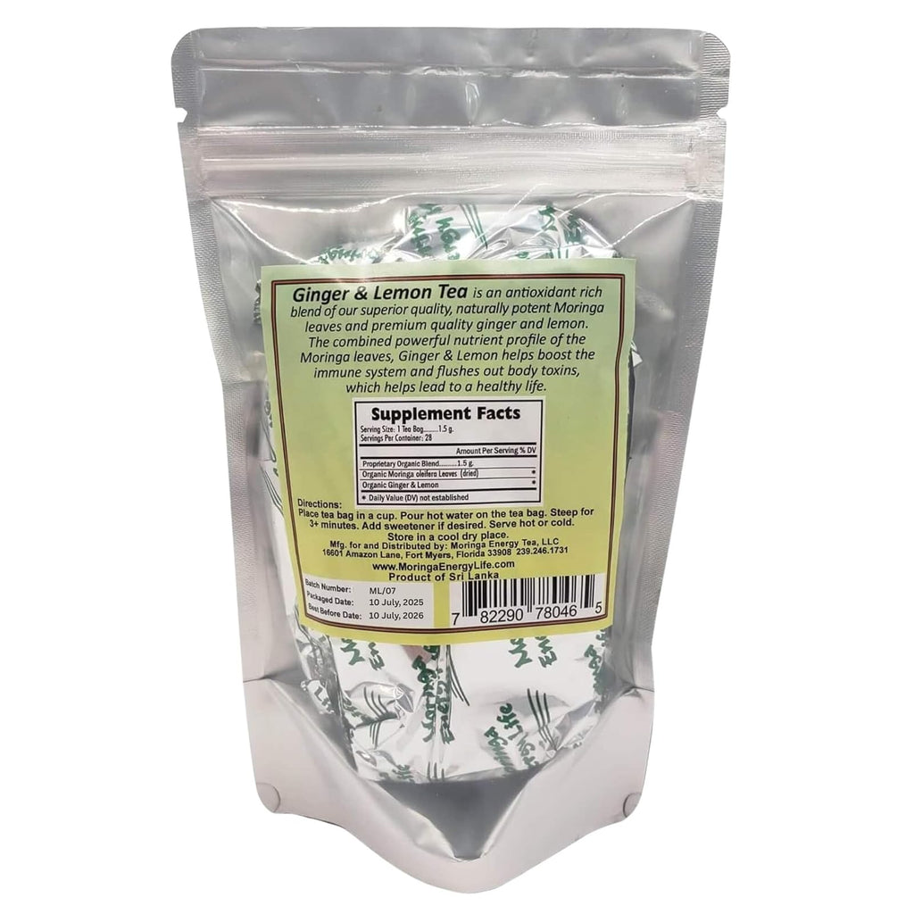 Herbal detox tea with moringa benefits