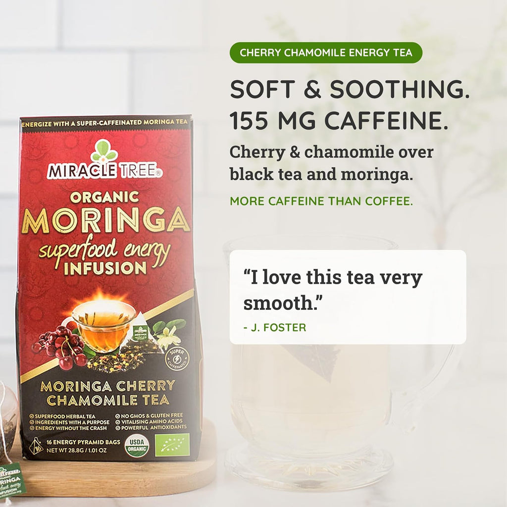 herbal detox tea with moringa
