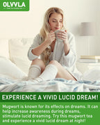 herbal detox tea with mugwort