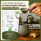 herbal detox tea with mullein