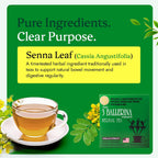 herbal detox tea with natural ingredients