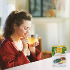 herbal detox tea with natural ingredients