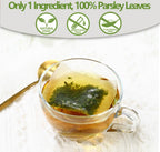 herbal detox tea with parsley