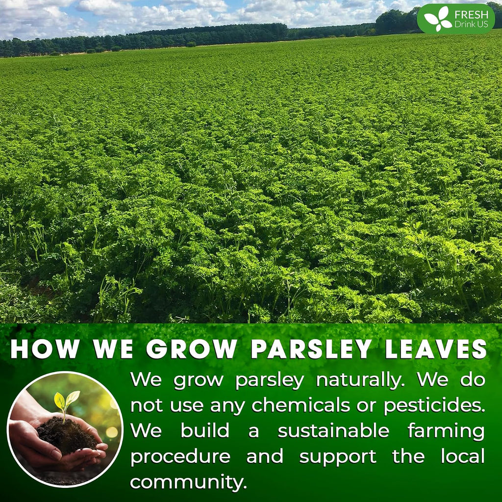 herbal detox tea with parsley