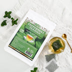 herbal detox tea with peppermint