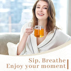 herbal detox tea with peppermint