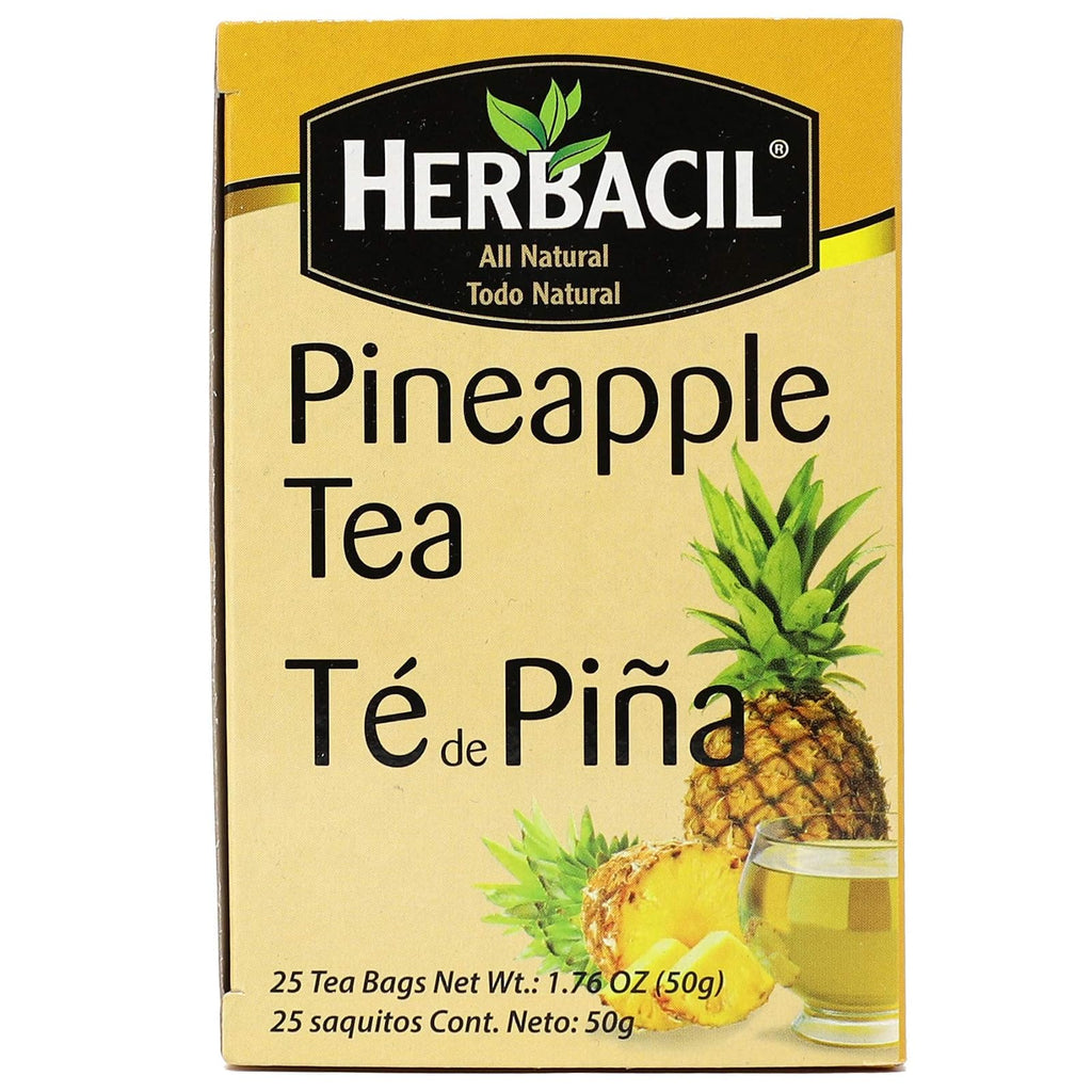 Herbal detox tea with pineapple flavour