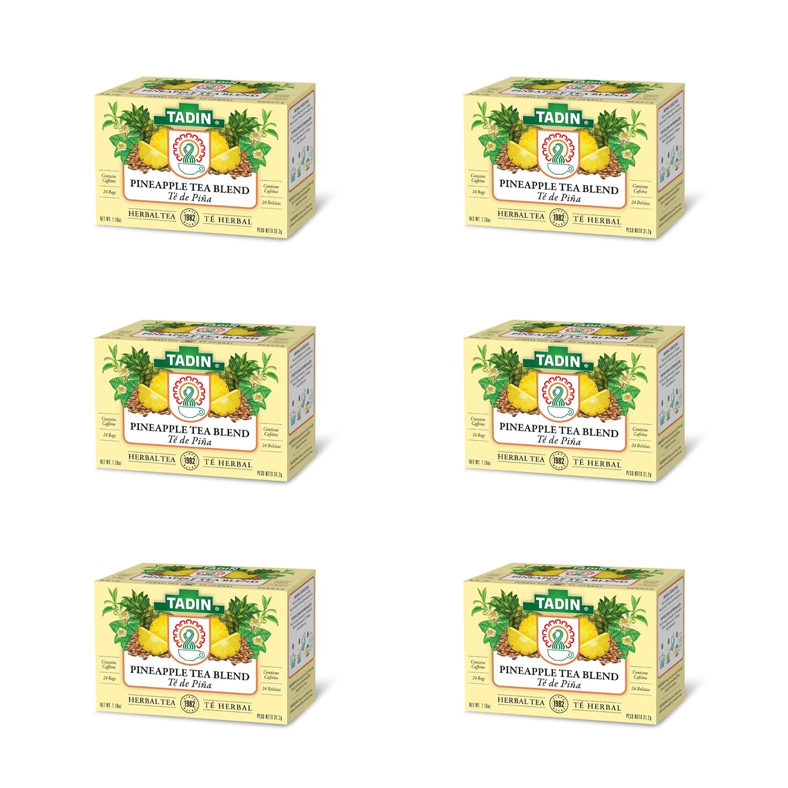 herbal detox tea with pineapple