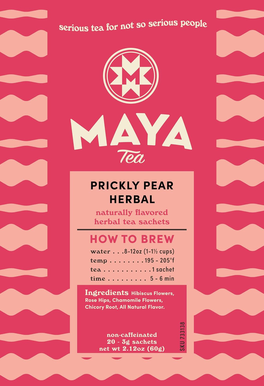 herbal detox tea with prickly pear