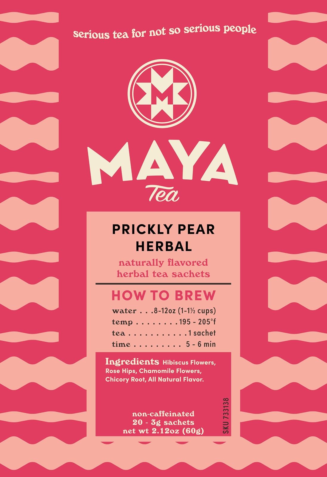 herbal detox tea with prickly pear