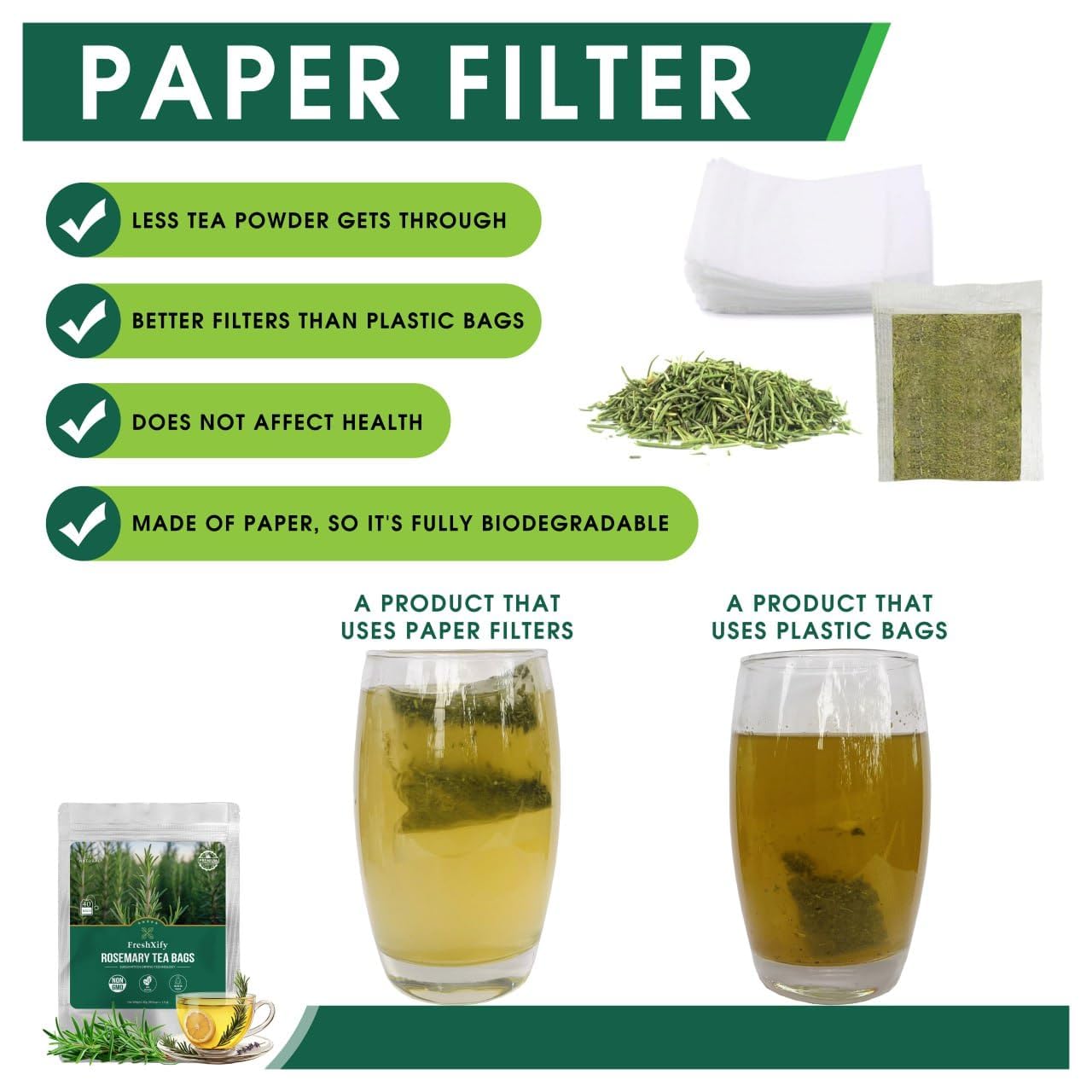 herbal detox tea with rosemary