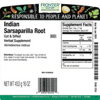 Herbal detox tea with sarsaparilla