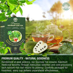herbal detox tea with soursop