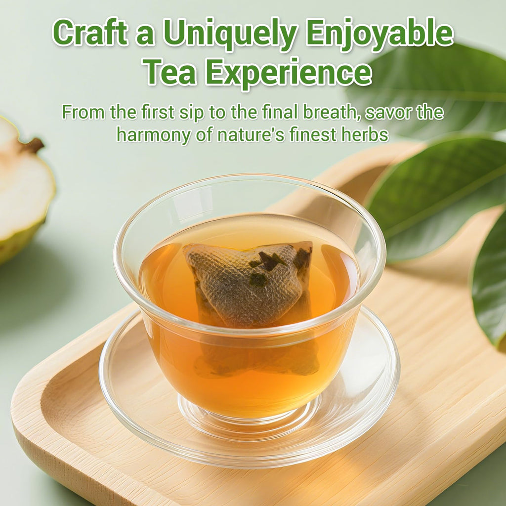 herbal detox tea with soursop