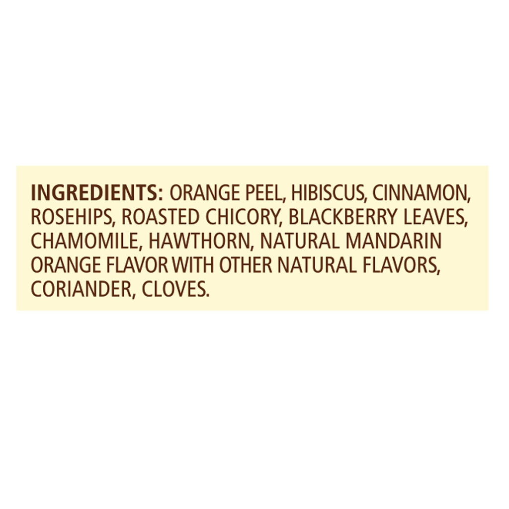 Herbal detox tea with spice