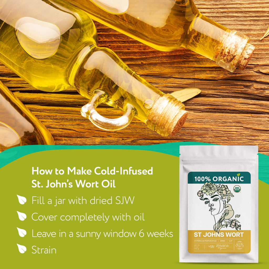 herbal detox tea with St John's Wort