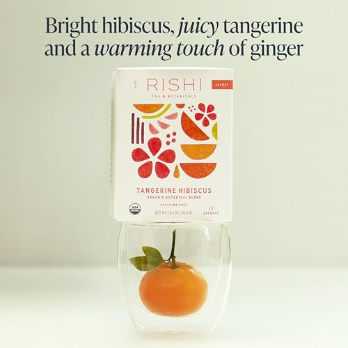 herbal detox tea with Tangerine Hibiscus