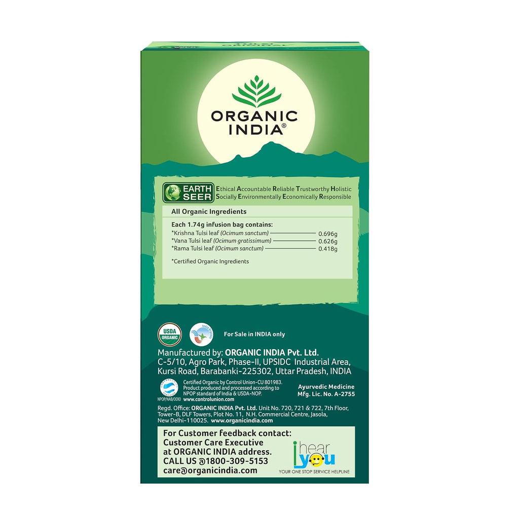 Herbal detox tea with Tulsi benefits