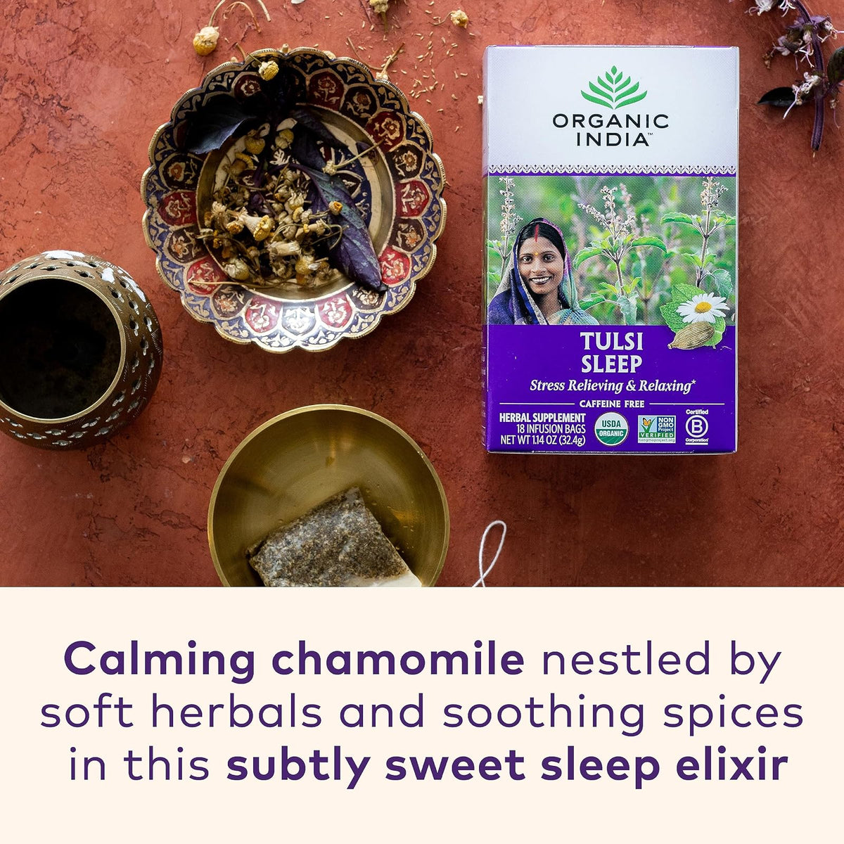 herbal detox tea with tulsi