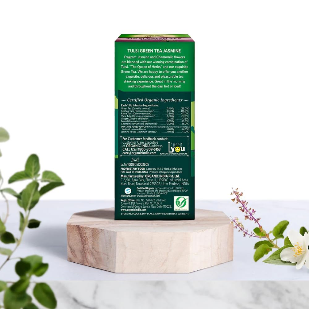 herbal detox tea with tulsi