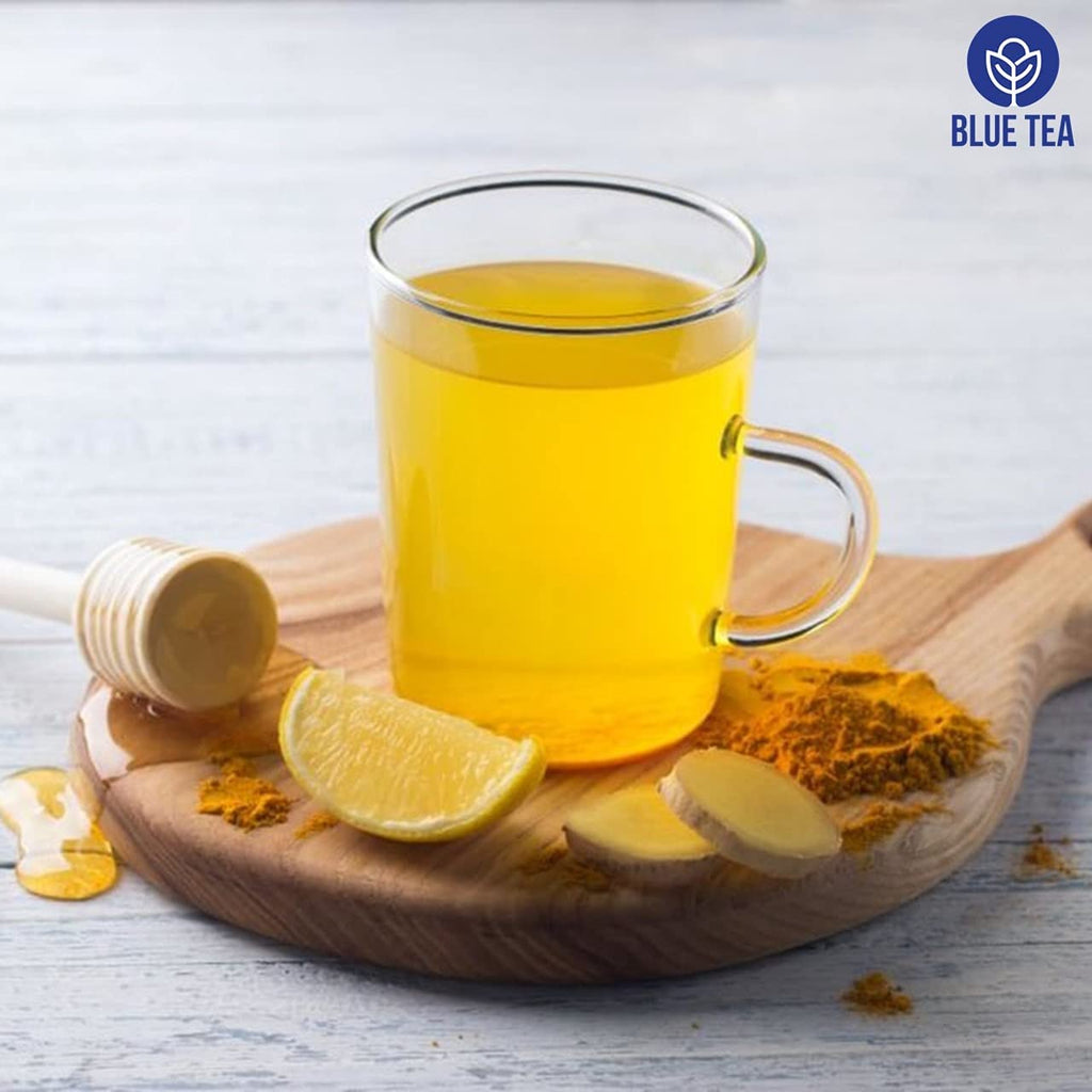 herbal detox tea with turmeric