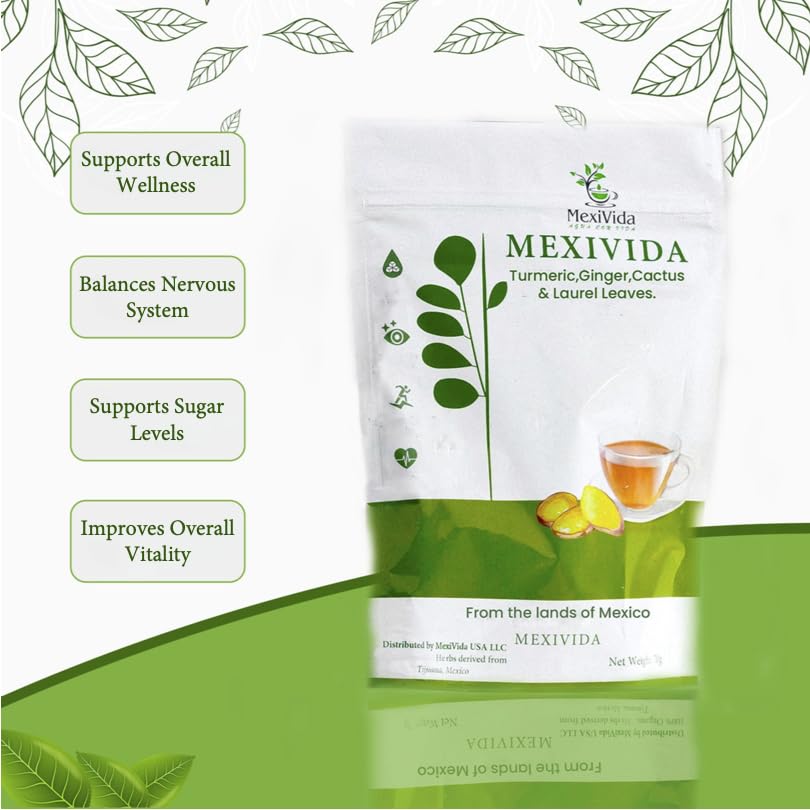 herbal detox tea with turmeric