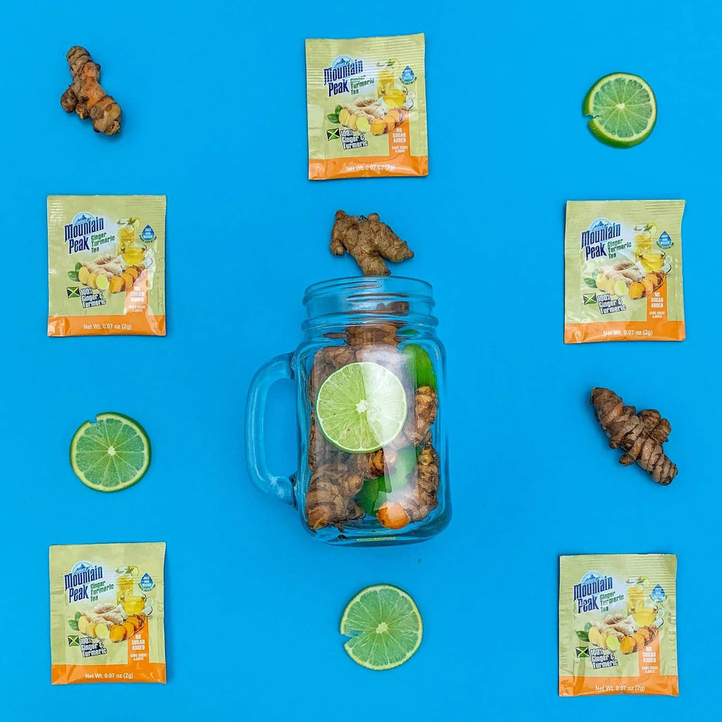 herbal detox tea with turmeric