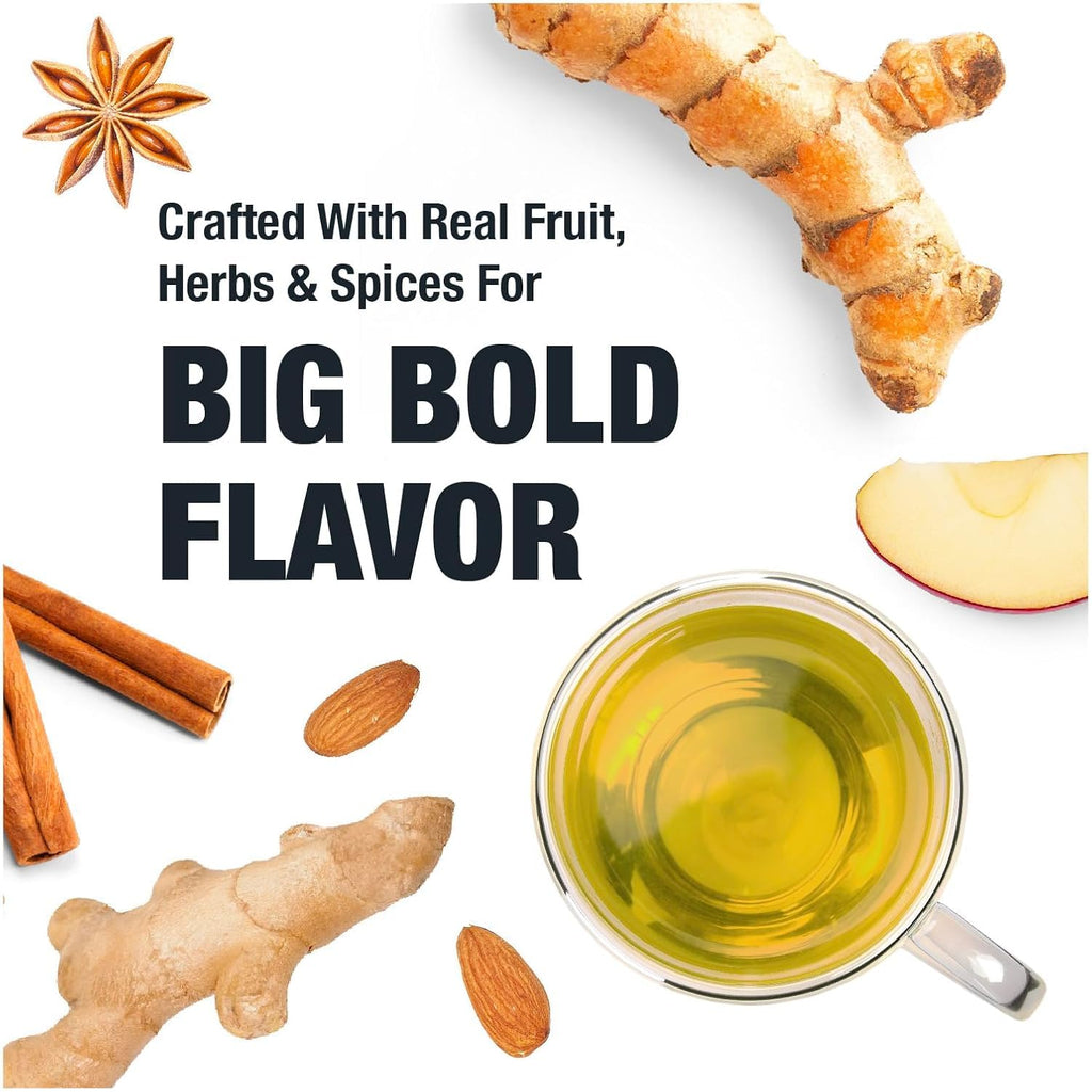 herbal detox tea with turmeric