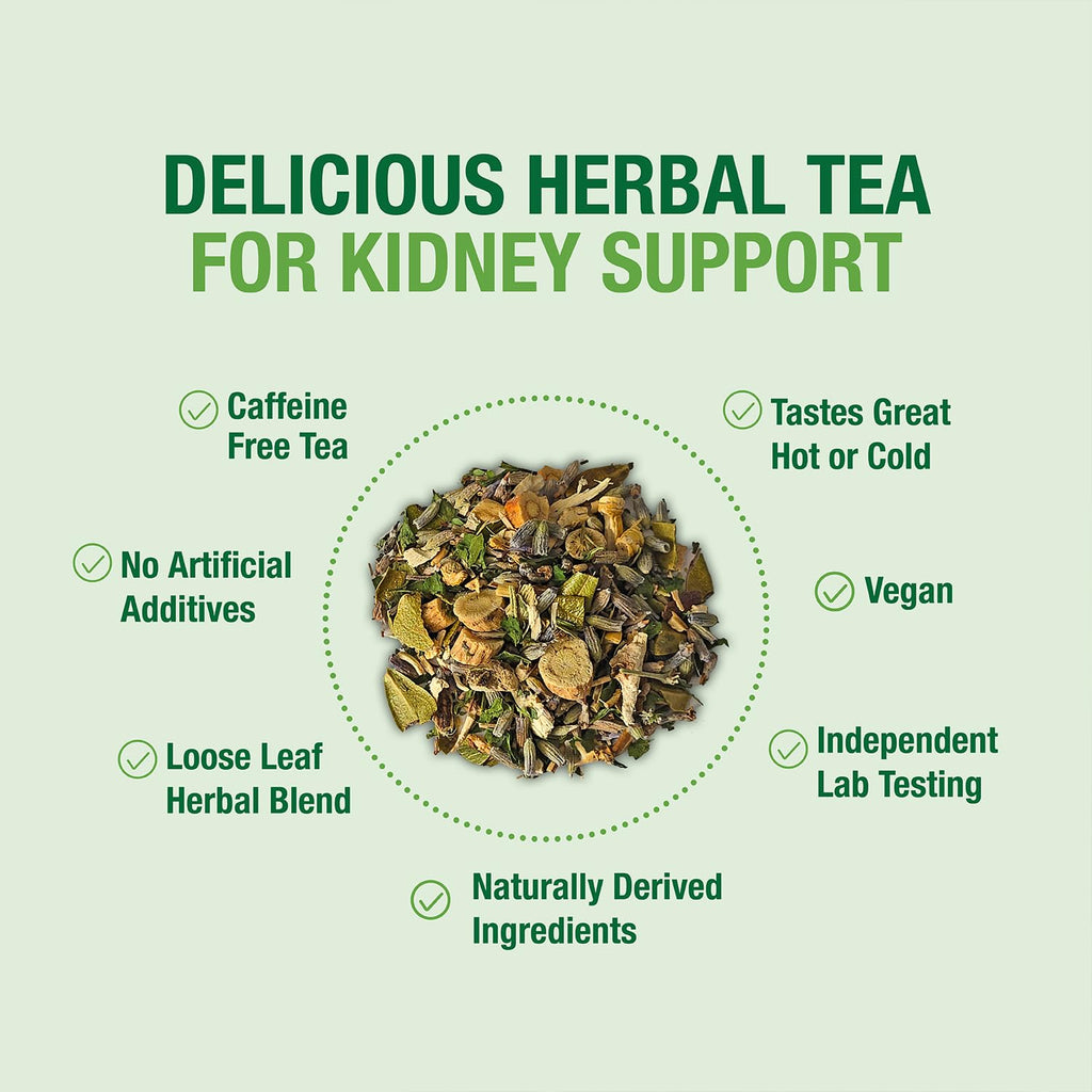 Herbal detox tea with Uva-Ursi
