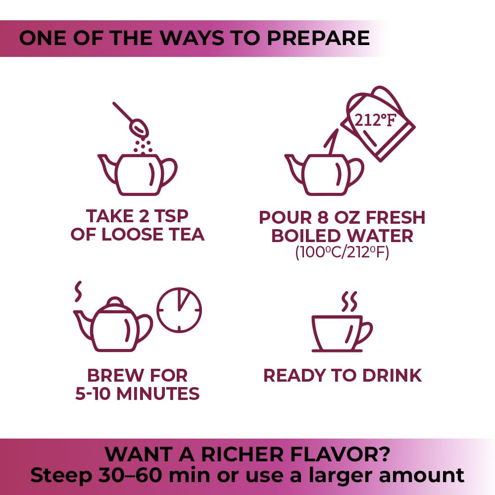 Herbal detox tea with valerian root