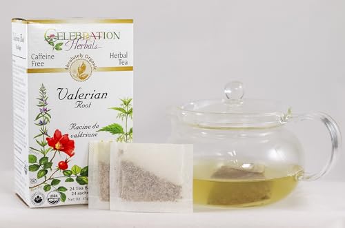 herbal detox tea with valerian root