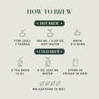 herbal detox tea with valerian