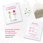 herbal detox tea with valerian