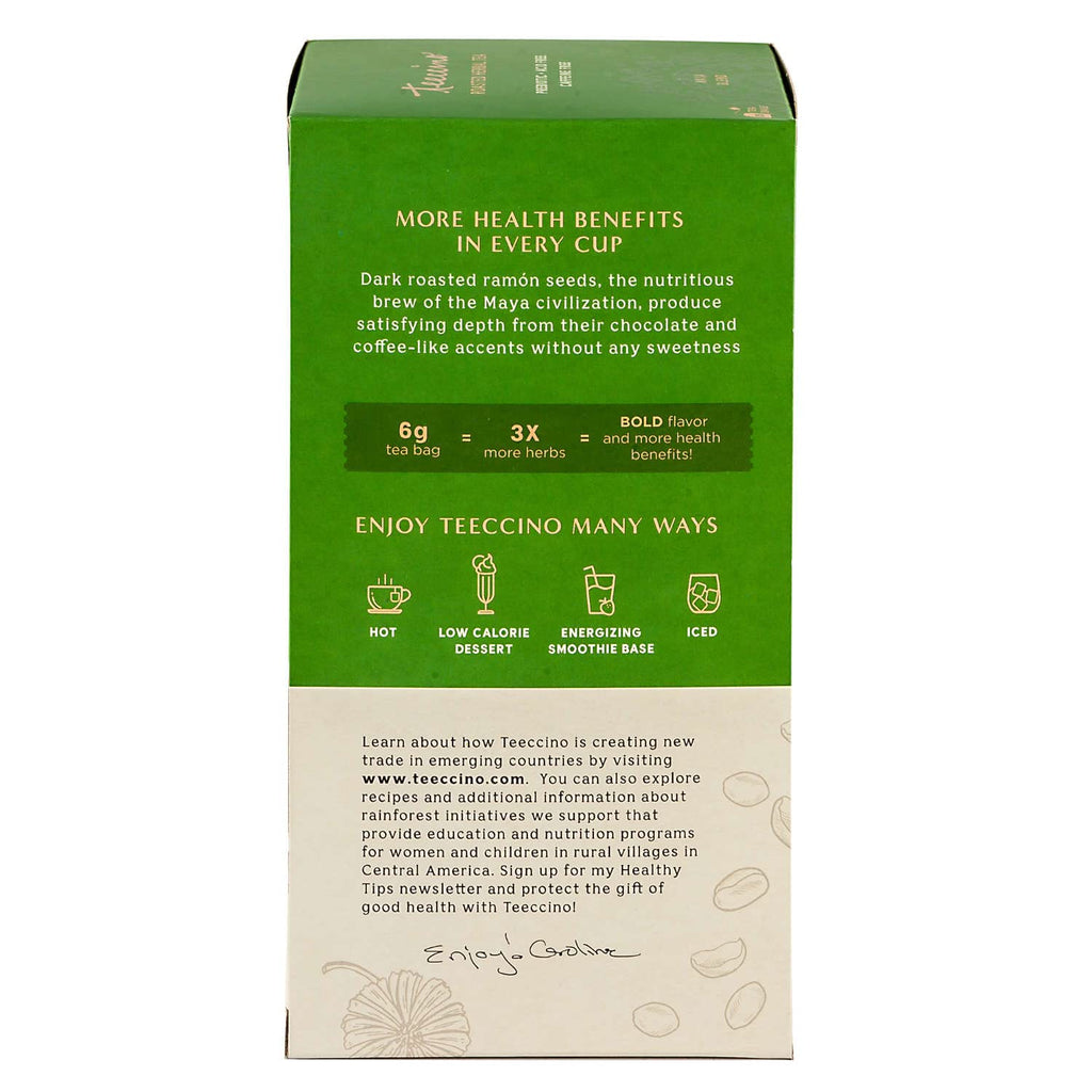 herbal detox tea with vanilla