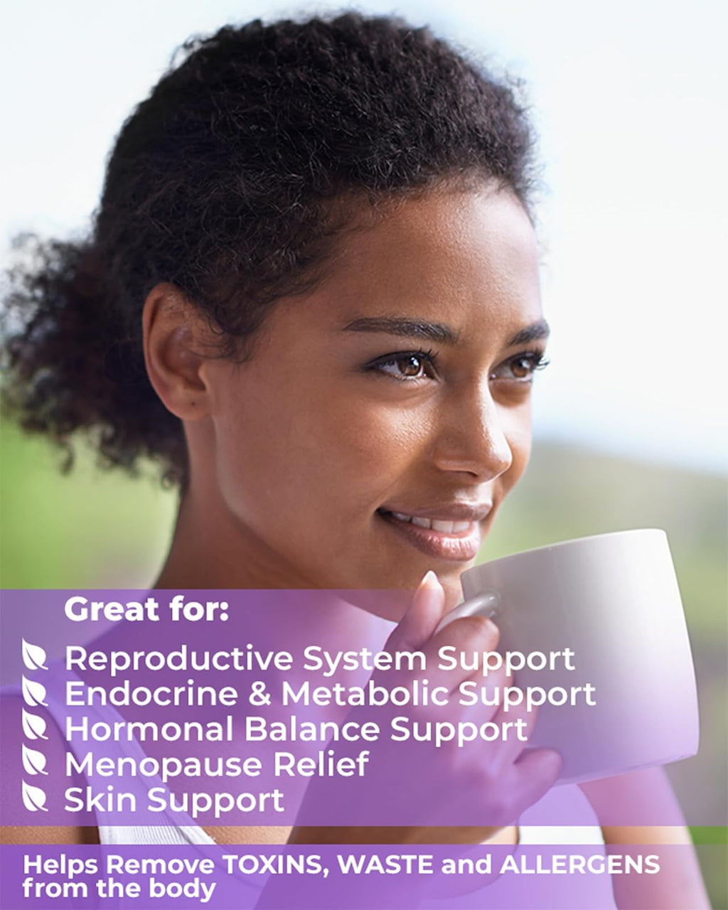herbal detox tea with Vitex