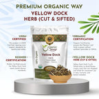 herbal detox tea with yellow dock